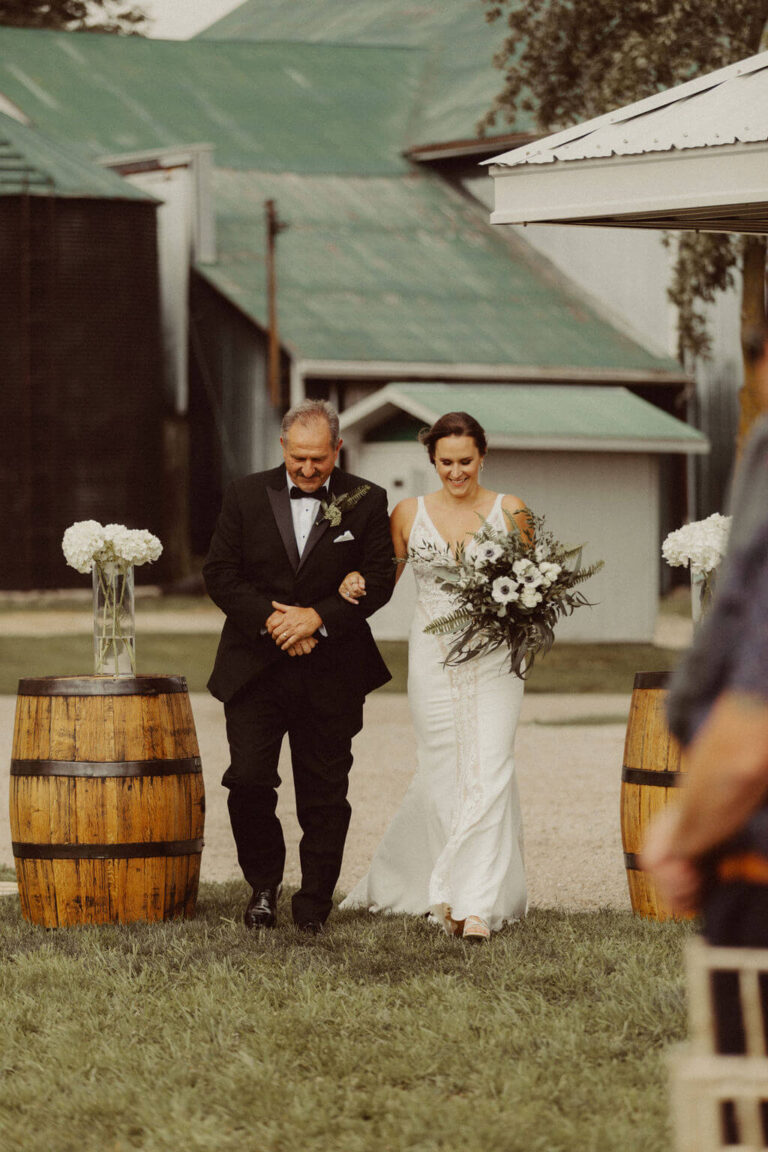 Private Wedding on Family Farm - Kristen Elizabeth Photography